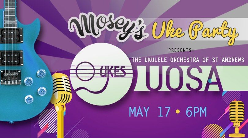 Ukulele Party at Moseys Downtown, Mosey's Downtown, Panama City, 17 May ...