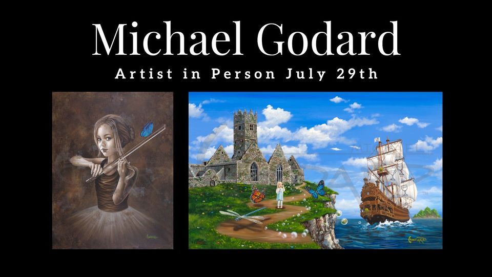 Michael Godard Artist in Person, Fascination St. Fine Art Gallery and ...