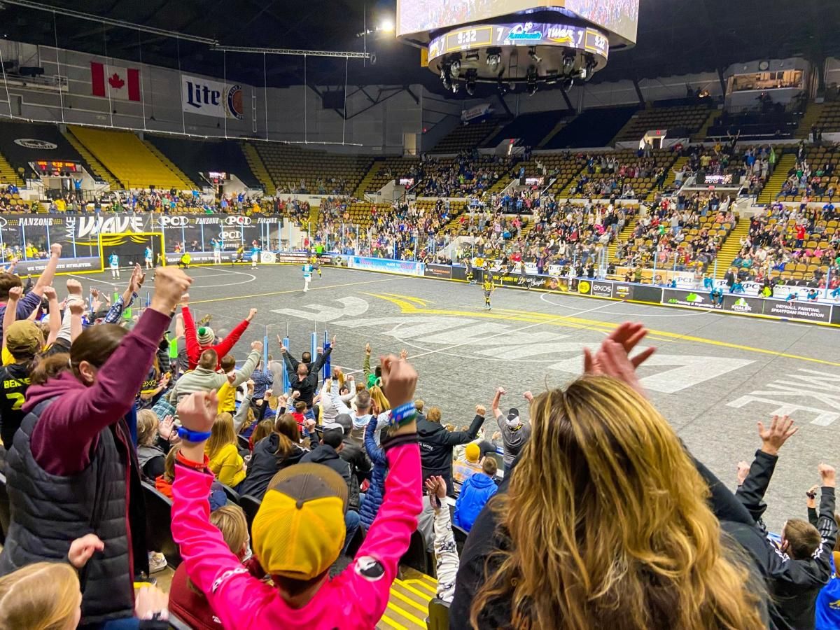Kansas City Comets at Milwaukee Wave at UW Milwaukee Panther Arena, UW ...