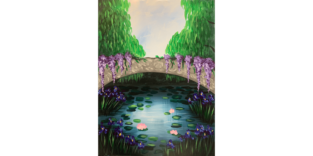 Monets Garden Oasis - Paint and Sip in Tyler | Classpop!™, Pinot's ...