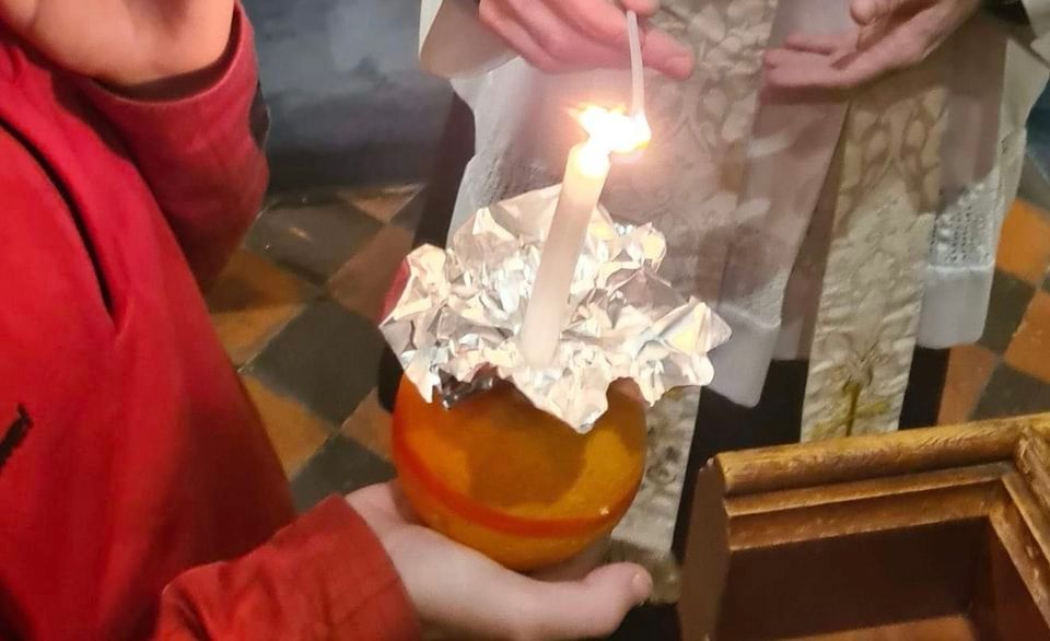 Christingle , St James the Less, Lancing with Coombes, Brighton And ...