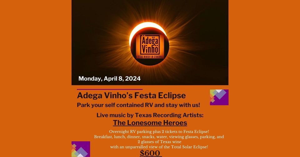 RV Ticket for the Total Solar Eclipse, 1000 South Ranch Rd 1623 ...