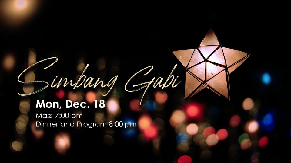 Simbang Gabi A Traditional Filipino Christmas Celebration 5211 Bull Valley Rd Mchenry Il