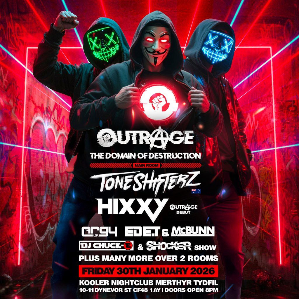 Outrage The Domain of Destruction Ft. Toneshifterz & Hixxy, Kooler ...