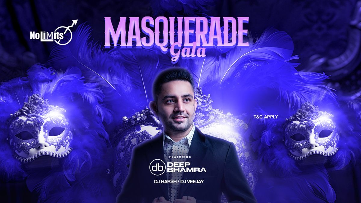 Masquerade Gala Ft. Deep Bhamra in Bangalore – June 6, 2026 | AllEvents