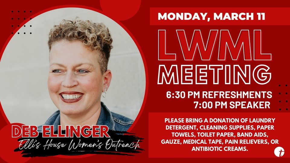Lutheran Womens Missionary League (LWML) Meeting, Trinity Utica, 11 ...