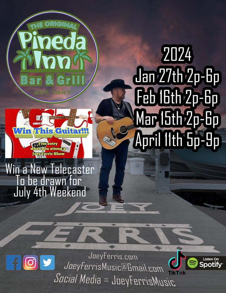 Joey @ Pineda Inn, Pineda Inn Bar & Grill, Rockledge, January 27 2024 ...