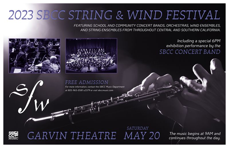 SBCC String & Wind Festival, Garvin Theater @ Santa Barbara City ...