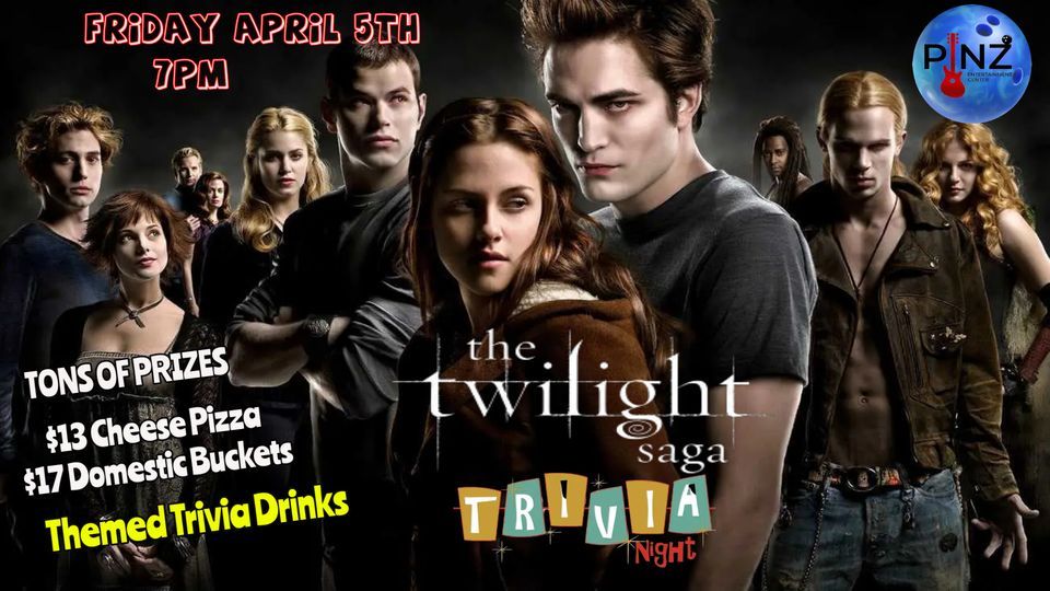 TWILIGHT Trivia Night at Pinz, Yorkville Pinz, April 5 2024 | AllEvents.in