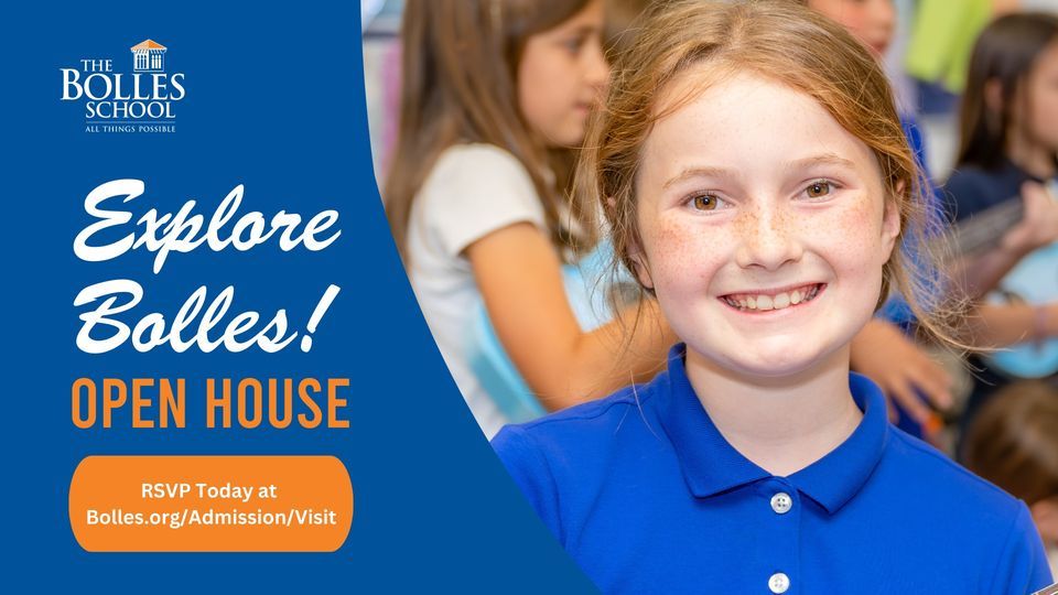 Explore Bolles! Open House - Lower School Ponte Vedra Beach Campus ...