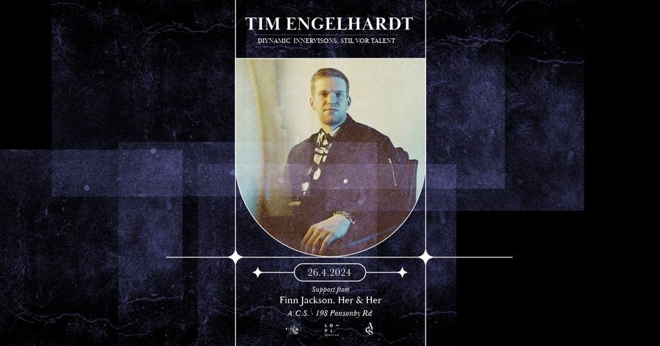 Tim Engelhardt. Beat & Path/LO-FI Present Tim Engelhardt, 198 Ponsonby ...