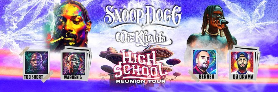 SNOOP DOGG - HIGH SCHOOL REUNION TOUR: New Orleans, LA., Smoothie King Center, New Orleans ...
