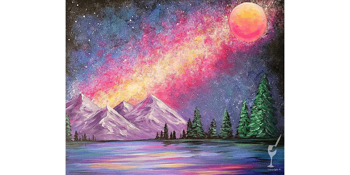 Ethereal Galactic View - Paint and Sip in San Antonio | Classpop ...