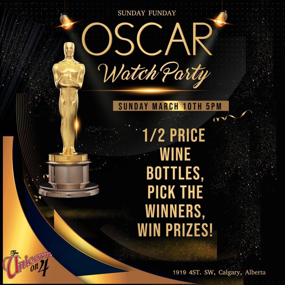 OSCAR Watch Party, 1919 4 St SW, Calgary, AB, Canada, Alberta N1C 4DR ...