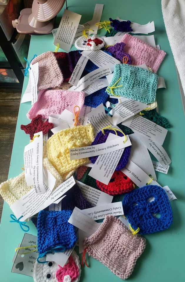 Charity Stitching Group, Cosby Community Library, 16 February 2024 ...