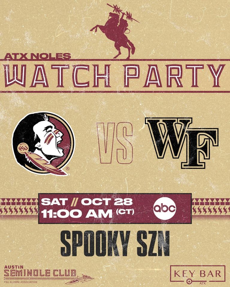 Wake Forest vs FSU - Watch Party (North Austin), Finley's Round Rock ...
