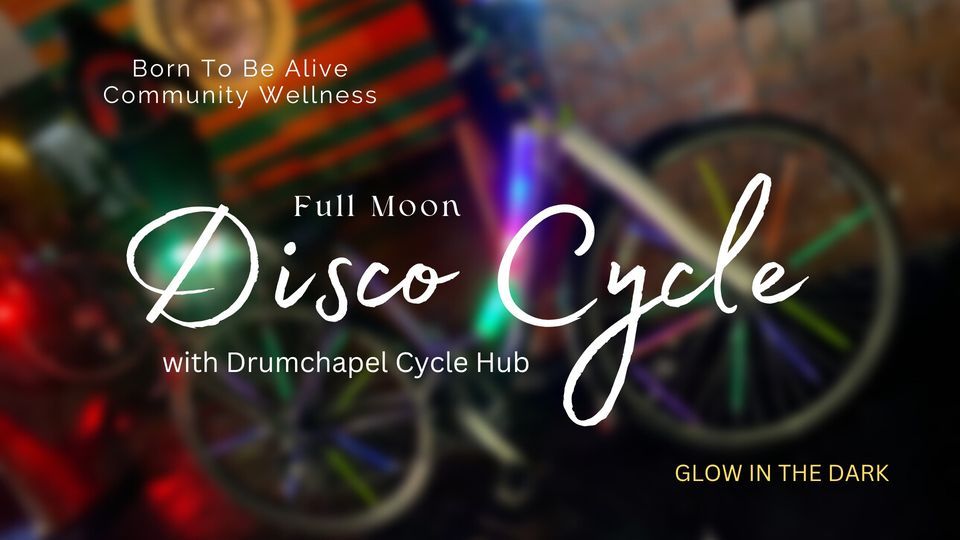 Disco Cycle with Drumchapel Cycle Hub, Drumchapel Cycle Hub, Clydebank ...