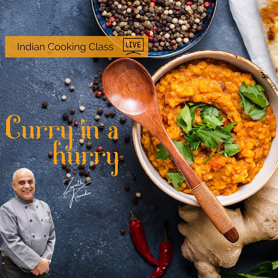 Eating Indian Curry