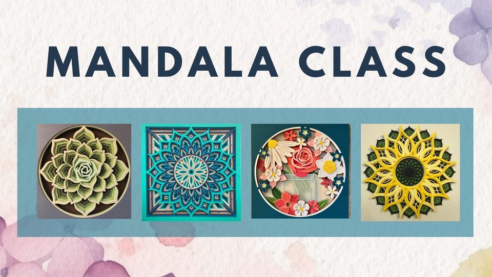 DIY Mandala Class - Saturday April 13th 3-5pm, 5602 Broad St, Greendale, WI, April 13 2024 ...