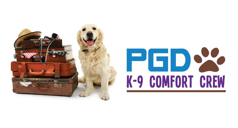 K-9 Comfort Crew Visits Bailey Terminal, Punta Gorda Airport, 3 ...