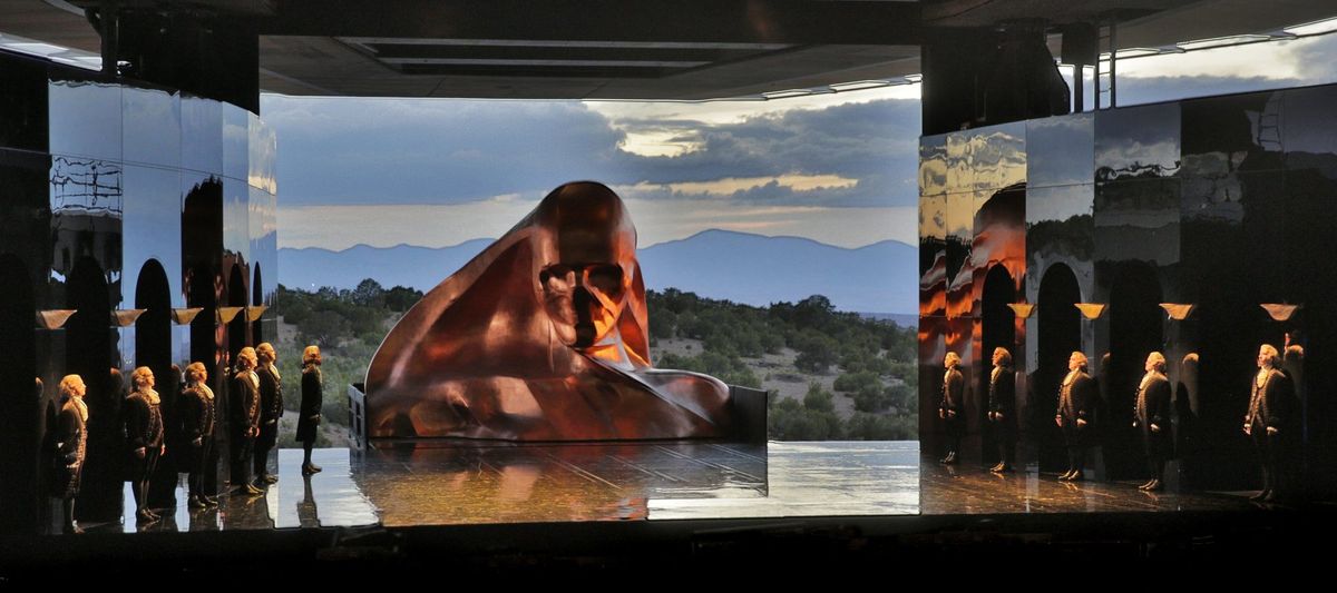 Santa Fe Opera - Don Giovanni, Santa Fe Opera - Crosby Theatre ...