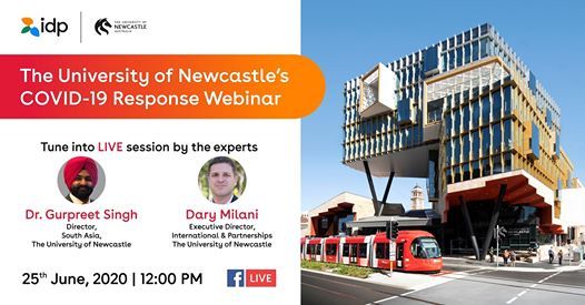 The University of Newcastle’s COVID-19 Response Webinar, Idp India ...