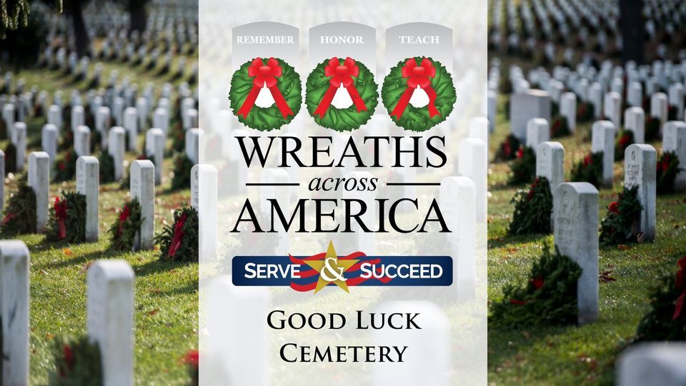 Ceremony and Wreath Placement at 12pm, Good Luck Cemetery, Lanoka ...
