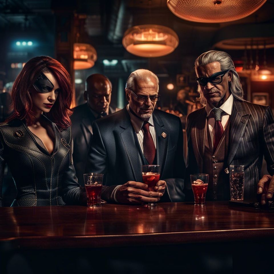 GN Les Génies du Mal, Atomic Cat, Ivry-sur-seine, December 10 2023 ...