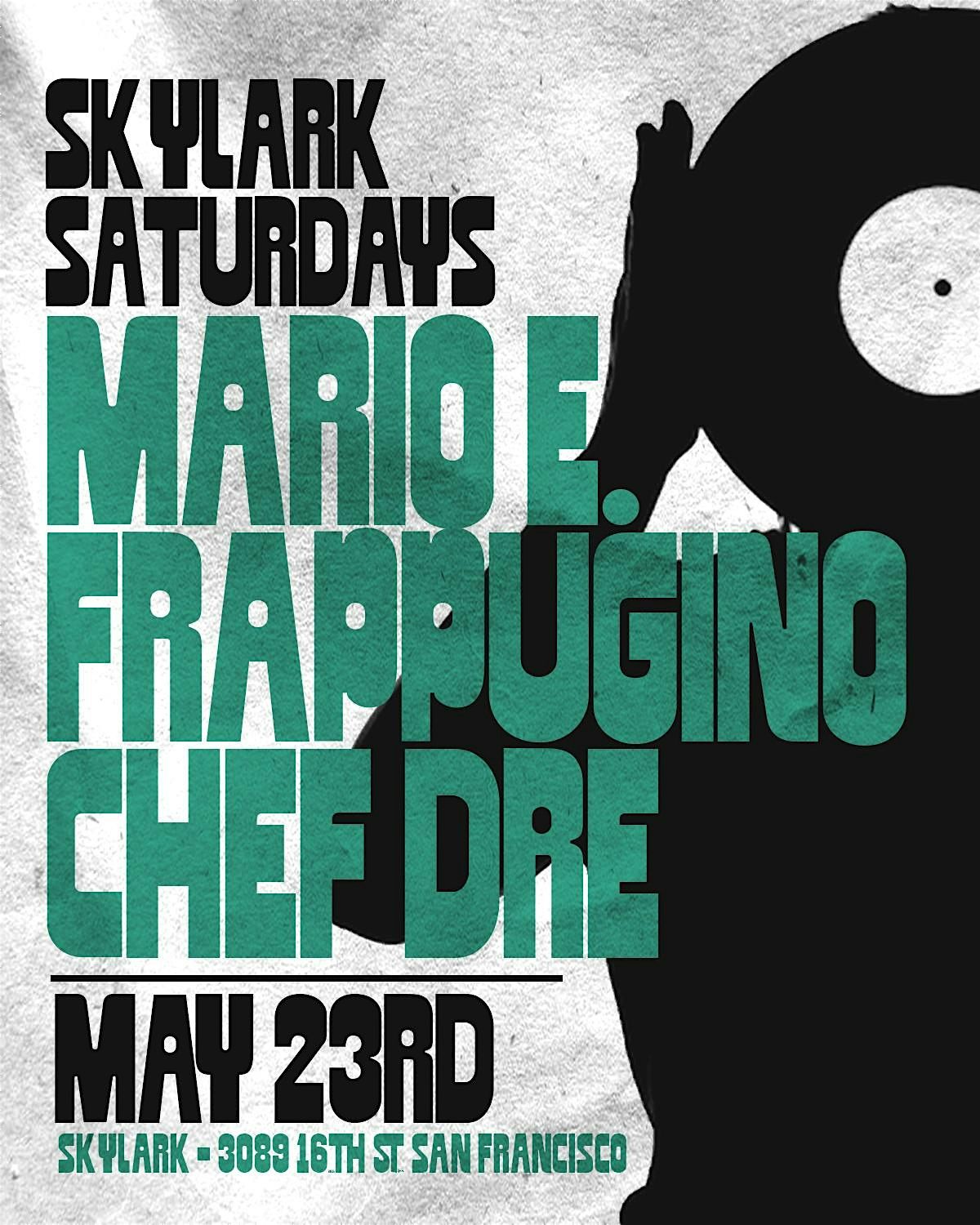 Skylark Saturdays @ Skylark 5/23/2026, Skylark Bar, San Francisco, 23 ...