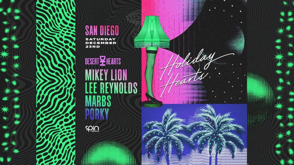 Holiday Hearts San Diego, Spin Nightclub, San Diego, 23 December 2023 ...