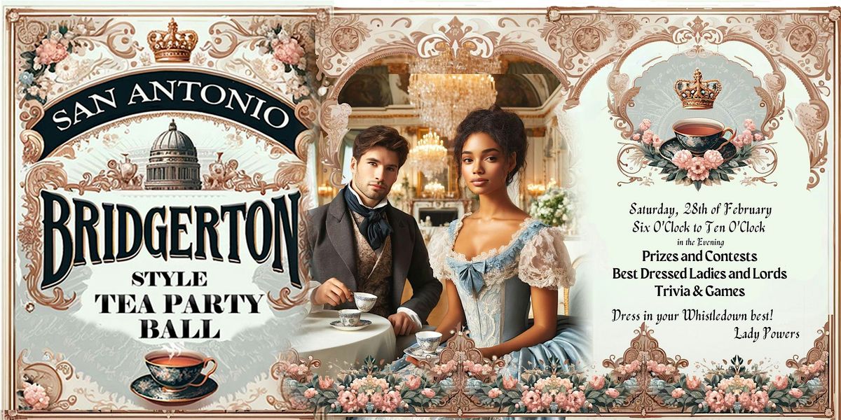Bridgerton Style Tea Party Ball in Rio Plaza Downtown Tickets, Rio ...