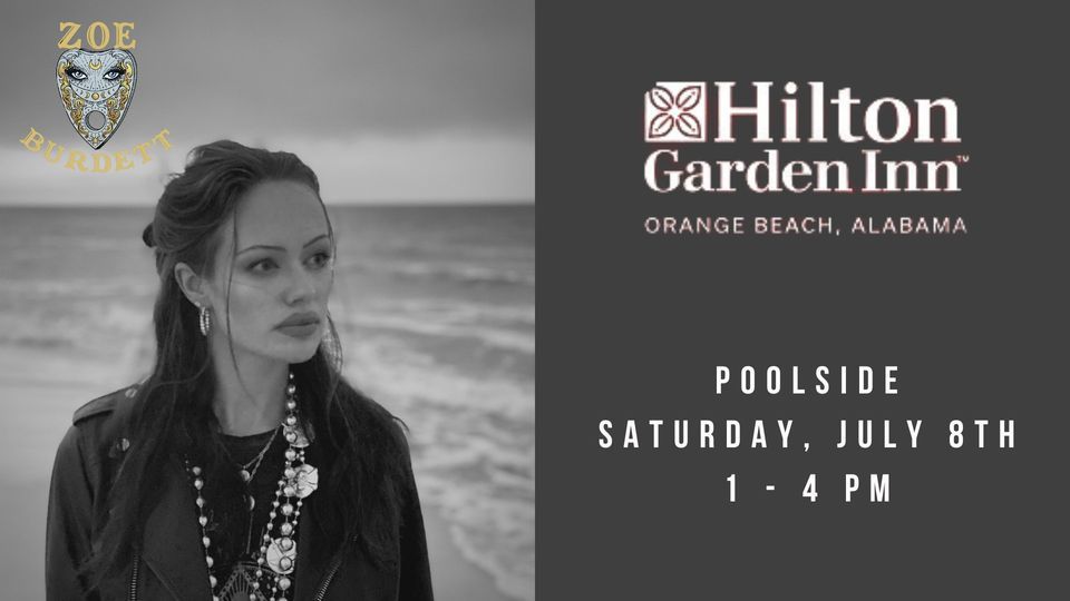 Zoe Burdett LIVE @ Hilton Garden Inn Beachfront, Hilton Garden Inn Orange Beach Beachfront ...
