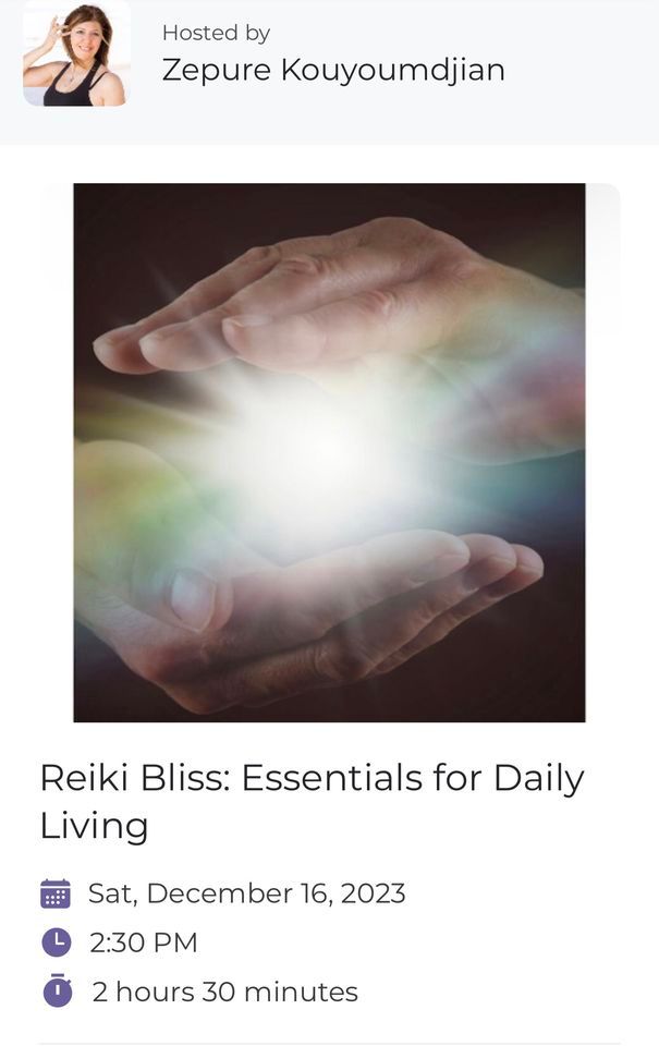 Reiki Bliss, Prema Yoga, Chatsworth, 16 December 2023 | AllEvents.in