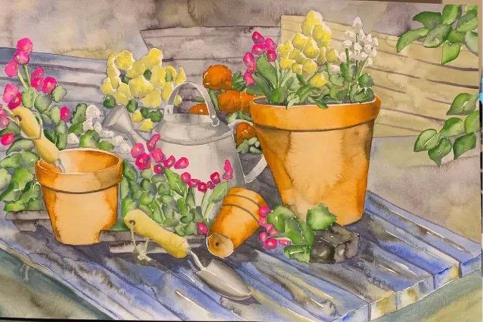 Beginner Watercolor with Steff Spackman, The Suzanne Haskew Arts Center ...