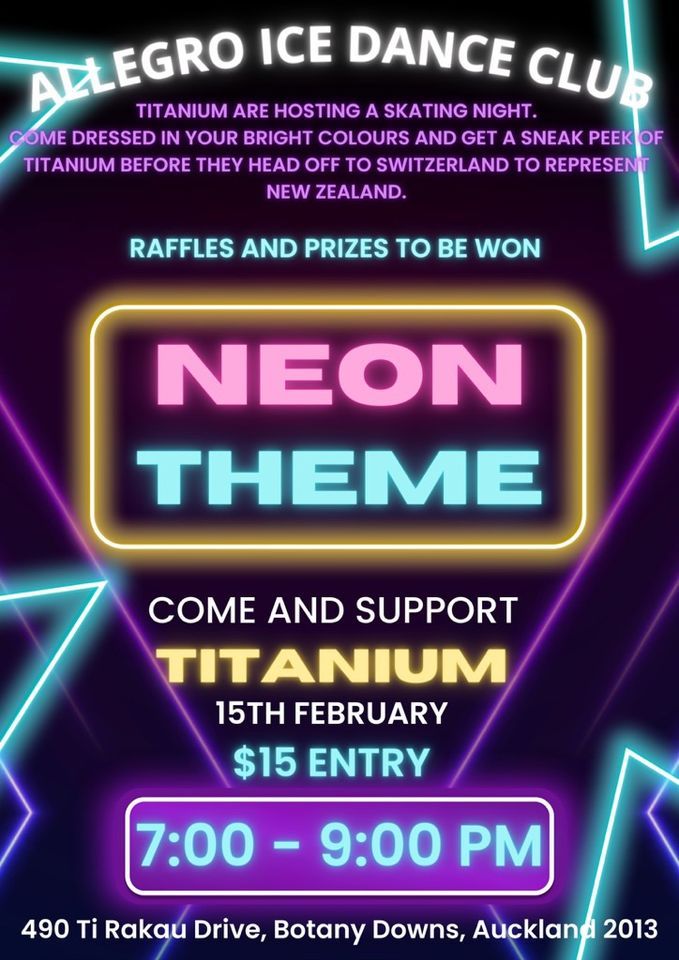 Titanium Skating Fundraiser, Paradice Ice Rink - Botany, Auckland, 15 ...