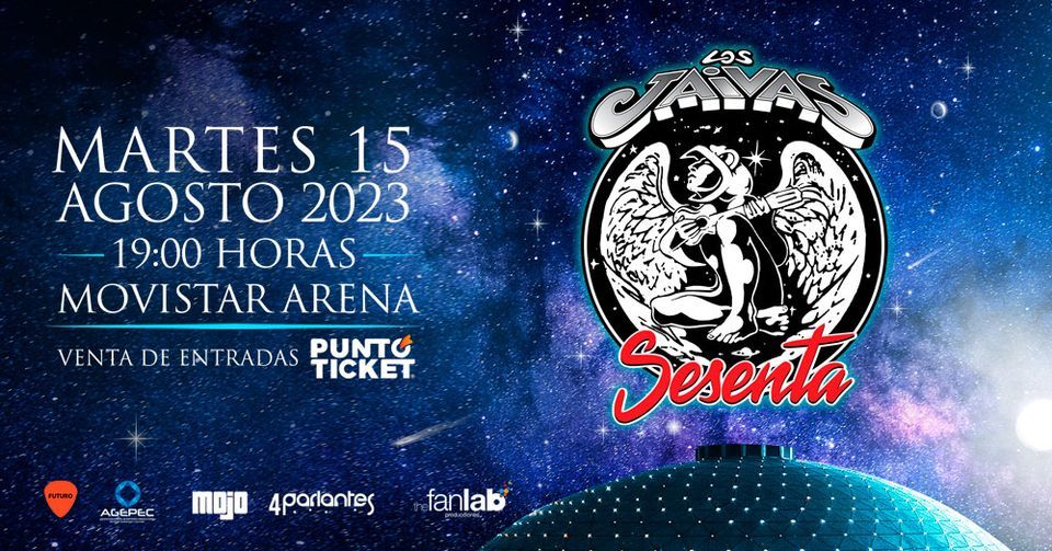 Los Jaivas - Aniversario 60 años, Movistar Arena, Santiago, August 15 2023 | AllEvents.in
