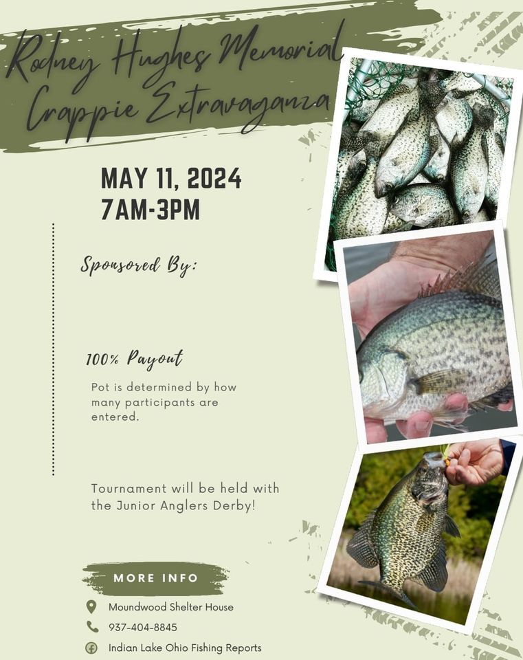 Rodney Hughes Memorial Crappie Extravaganza , Moundwood State Park ...