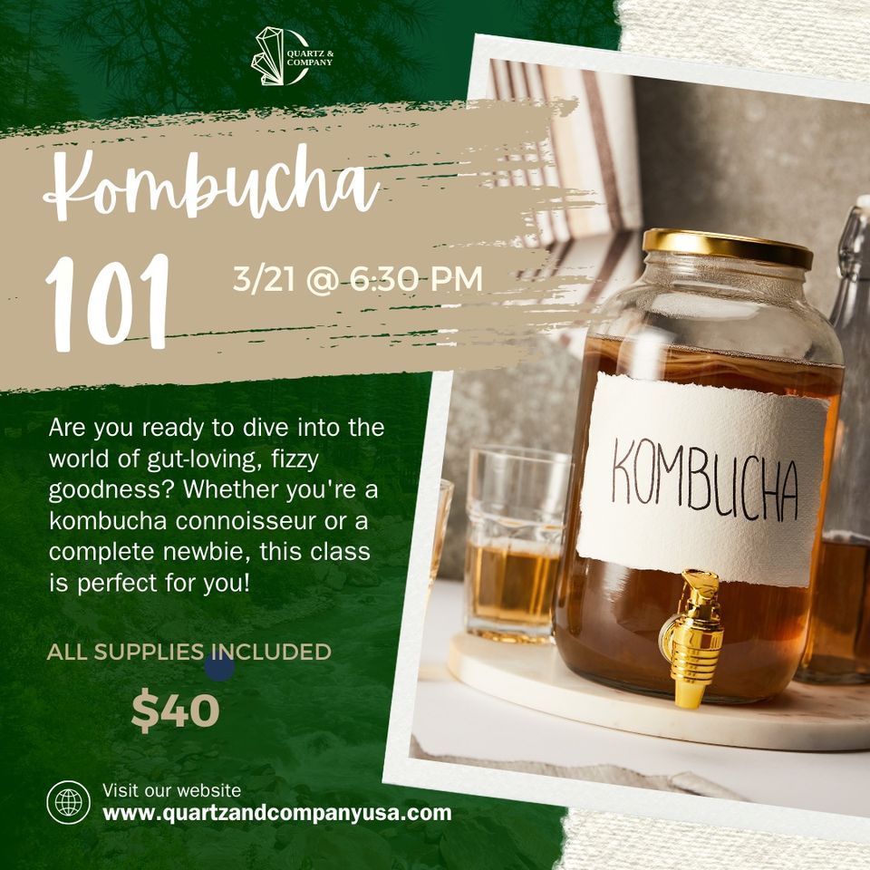 Kombucha 101 , 101 West Clinton Street, Howell, MI, 21 March 2024 ...