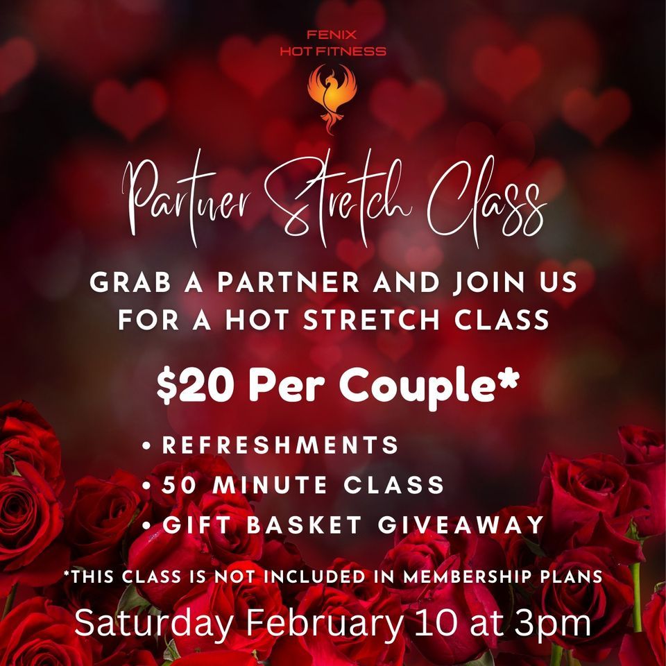 Fenix Hot Fitness Partner Stretch Class To Celebrate Valentines Day Fenix Hot Fitness Nixa