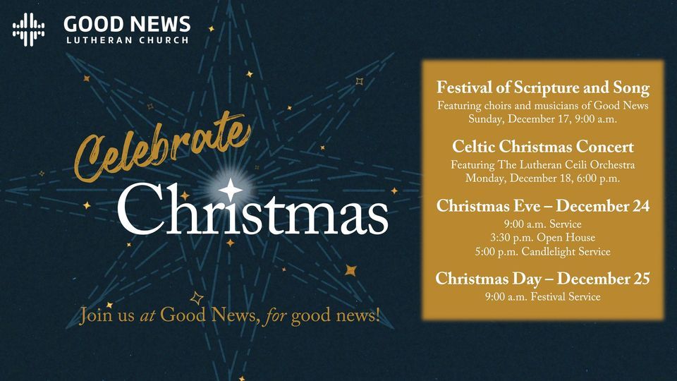 Christmas @ Good News, Good News Lutheran Church, Mount Horeb, 24 ...