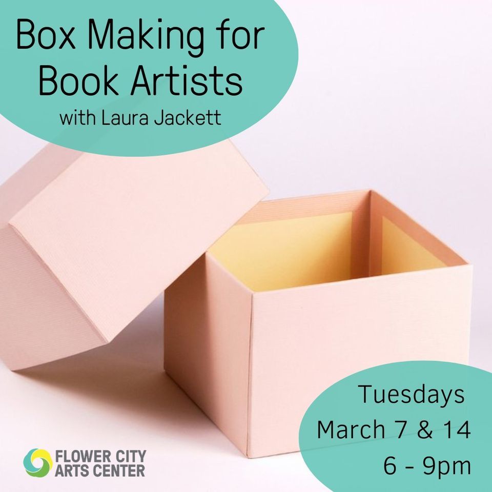 Box Making for Book Artists, Flower City Arts Center, Rochester, 7 ...