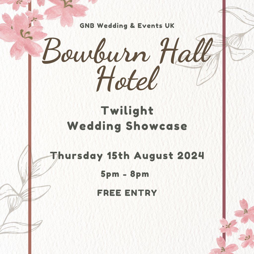 Bowburn Hall Hotel Twilight Wedding Showcase, Bowburn Hall Hotel ...