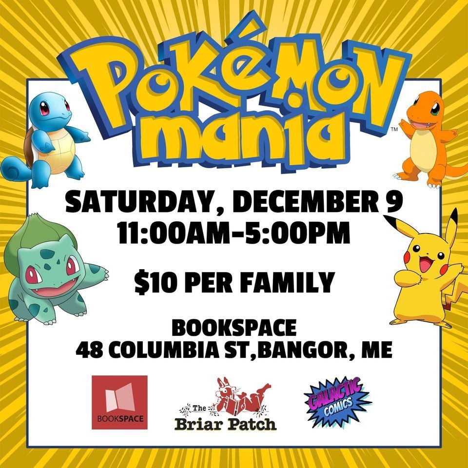 Pokémon-Mania, BookSpace, Bangor, 9 December 2023 | AllEvents.in