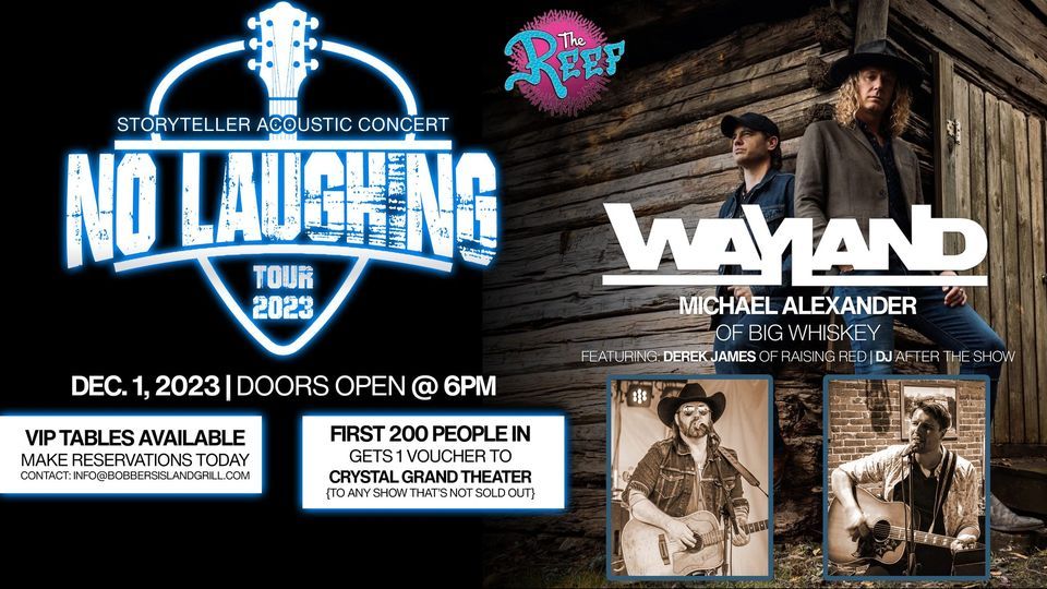 No Laughing Tour 2023 (A Storyteller Acoustic Concert), The Reef ...