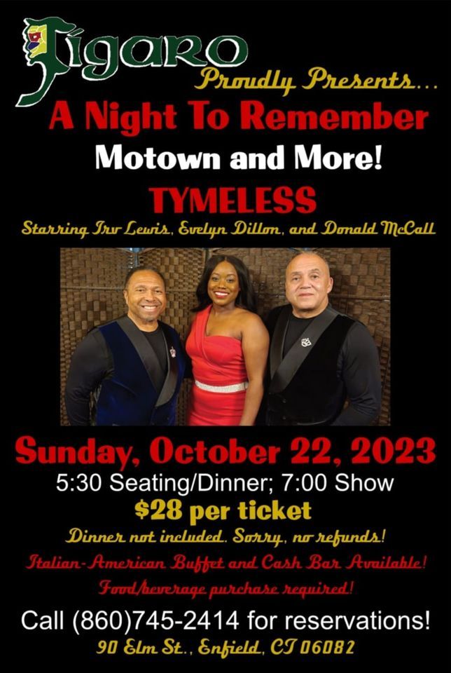 A Night to Remember..., Figaro Ristorante, Enfield, October 22 2023 ...