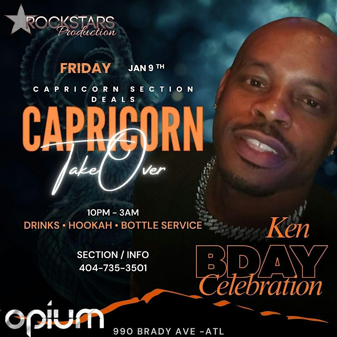Attend Capricorn Takeover @ Opium in Atlanta on January 9, 2026 | AllEvents