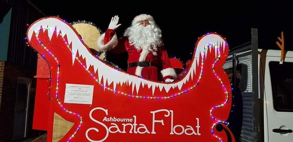 Ashbourne Santa Float - Wednesday, Ashbourne, Derbyshire, 13 December ...