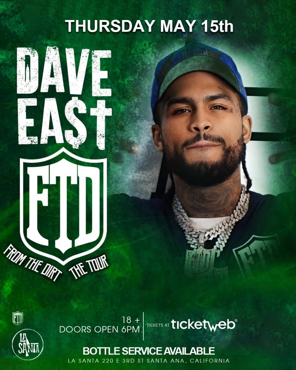Dave East, House of Independents, Asbury Park, 16 April 2025 | AllEvents
