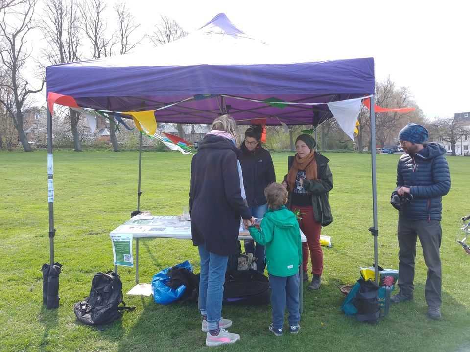 Spring bonanza in the Park, Harrison Park East, Edinburgh, 16 March ...