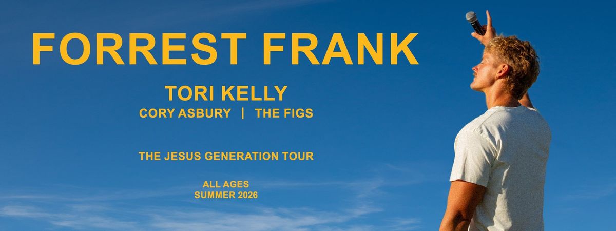 Forrest Frank, T-Mobile Center, Kansas City, 23 July 2026 | AllEvents